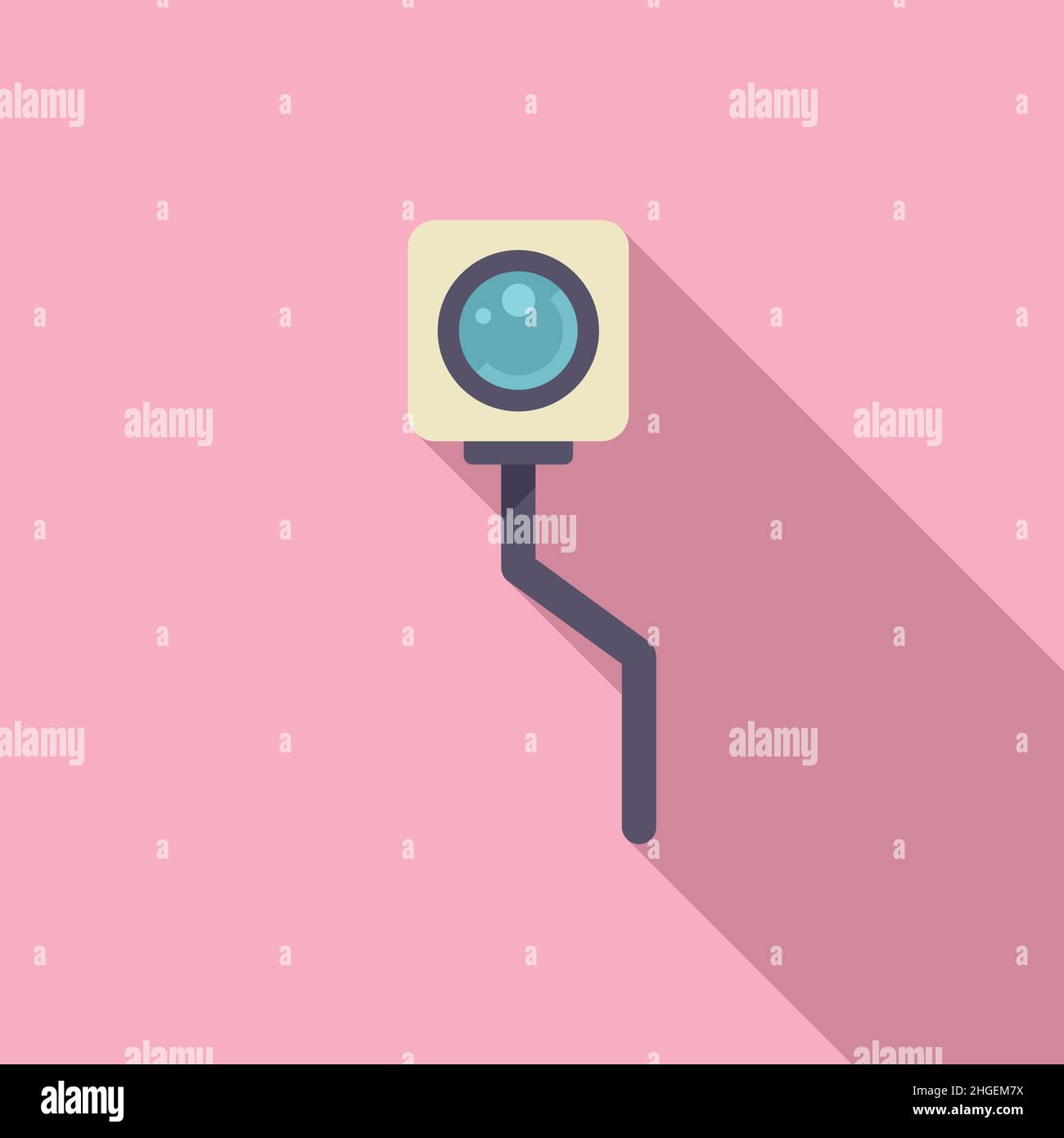 Fix phone camera icon flat vector. Mobile repair. Broken service Stock ...