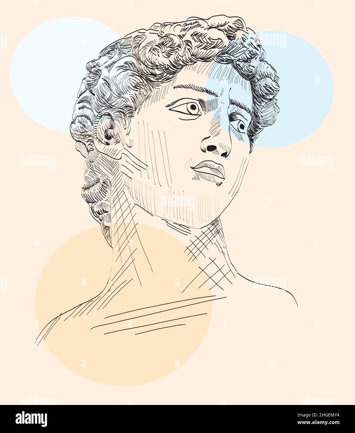 Biblical paintings by michelangelo Stock Vector Images - Alamy