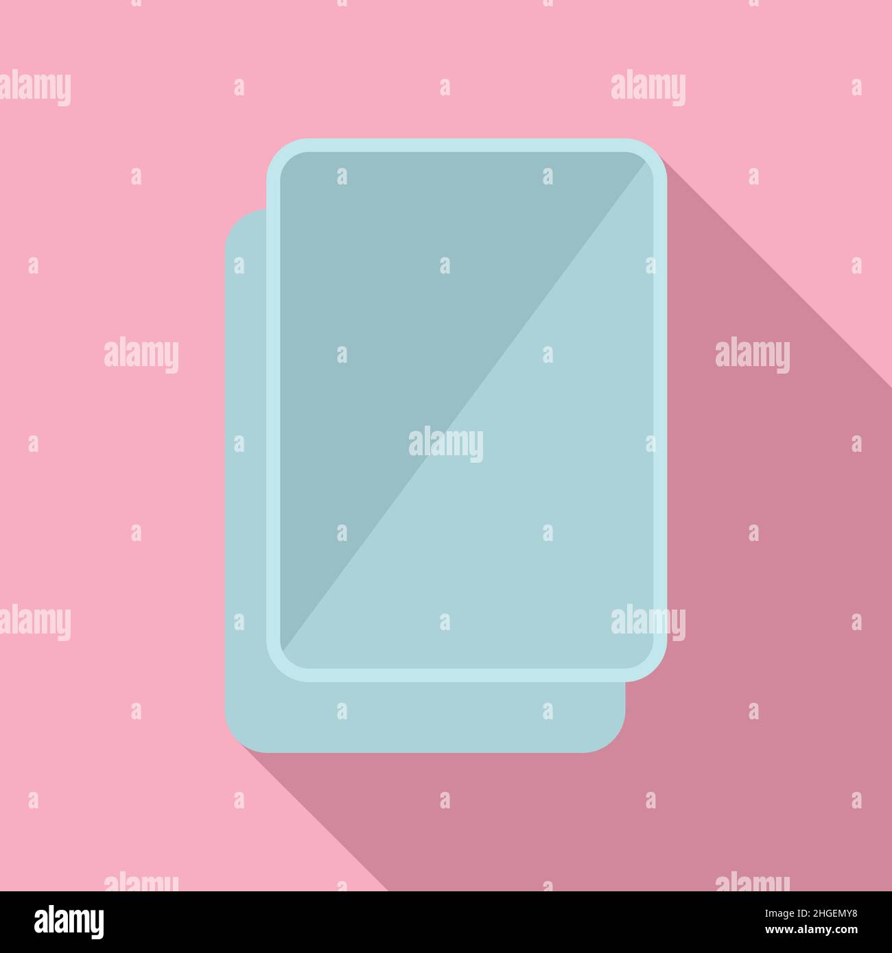 Tablet replace screen icon flat vector. Mobile broken. Computer service ...