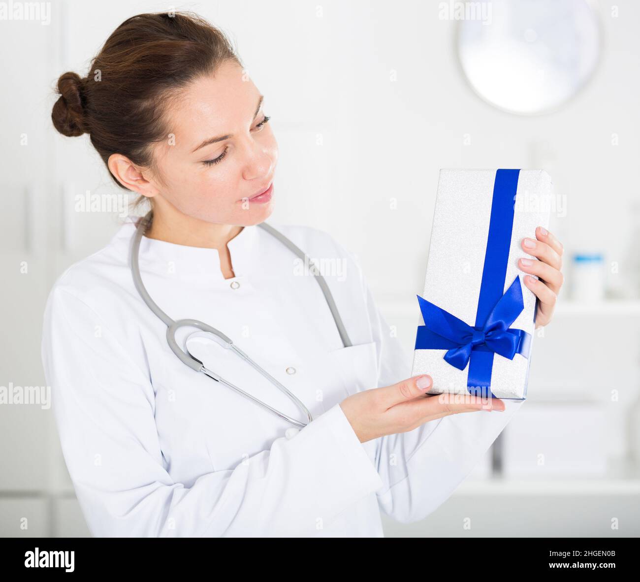 Female finnish doctor Stock Photo - Alamy