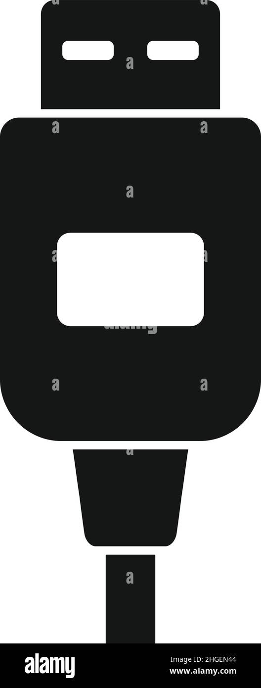 Fix cable icon simple vector. Broken phone. Tablet service Stock Vector ...