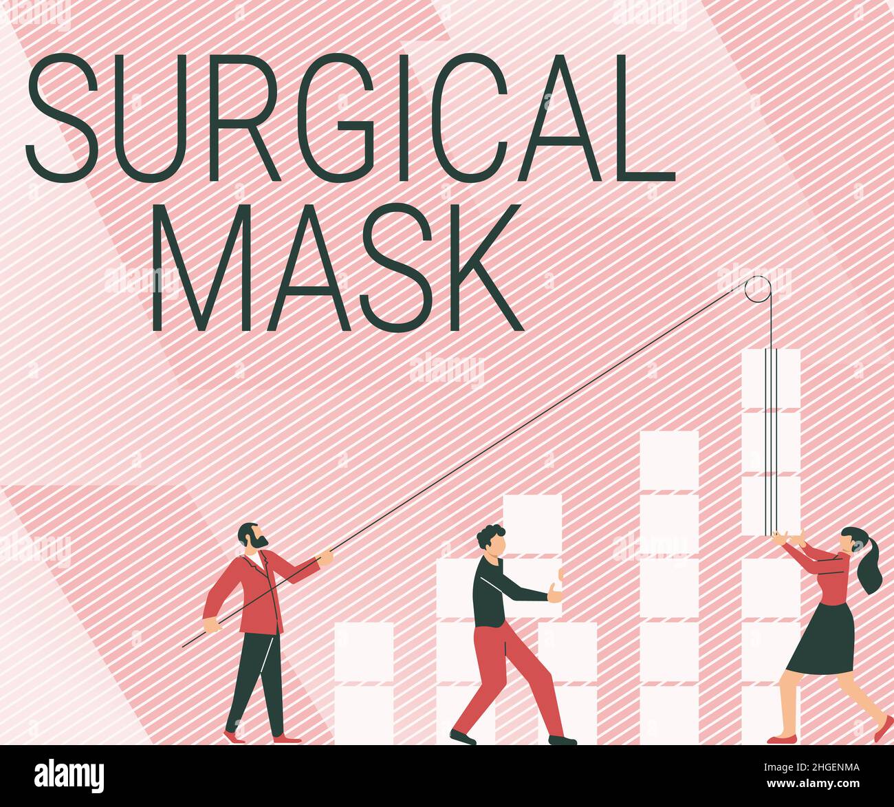 Writing displaying text Surgical Mask, Conceptual photo worn by health ...