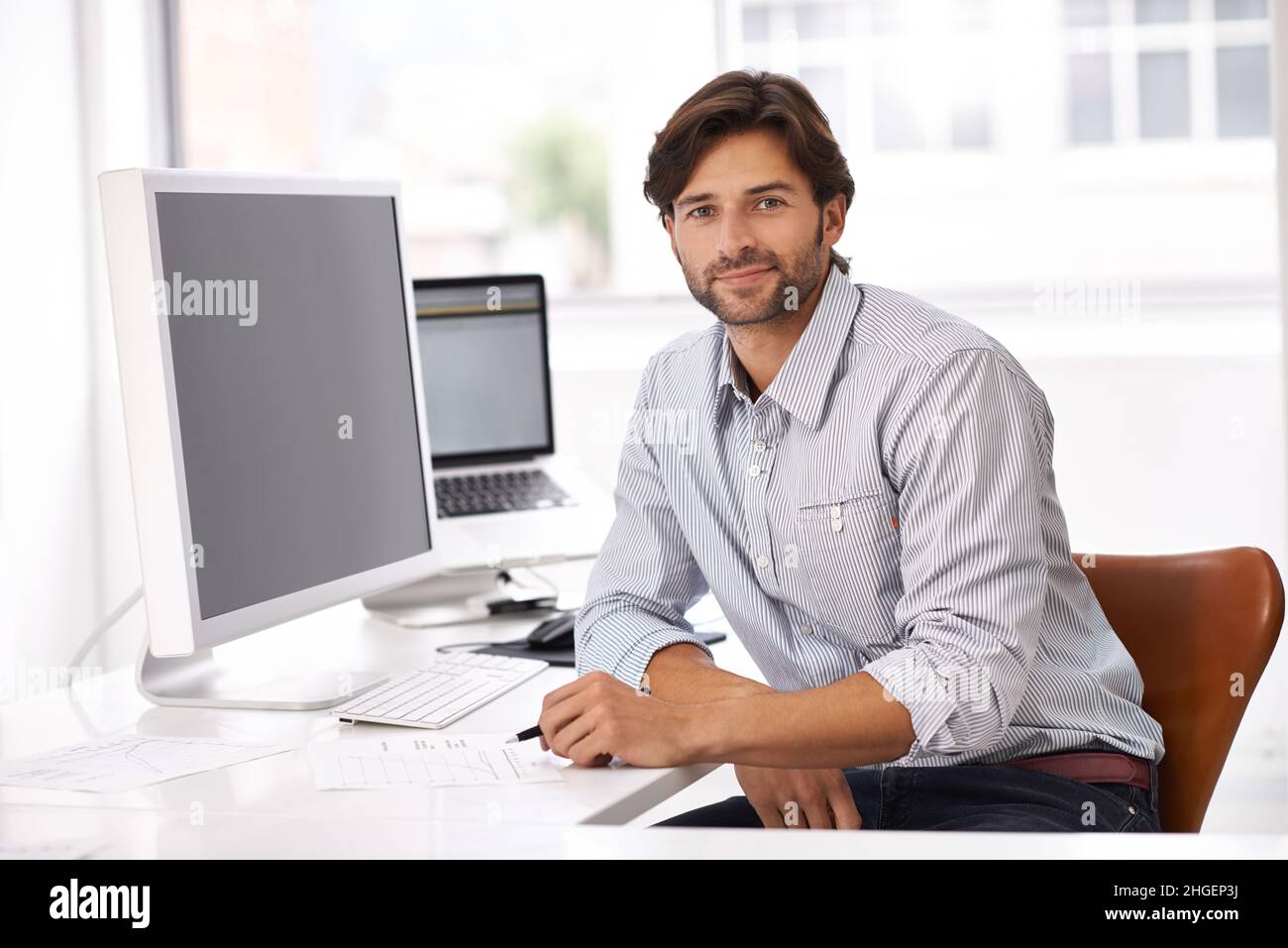 This is where I make success happen Stock Photo - Alamy