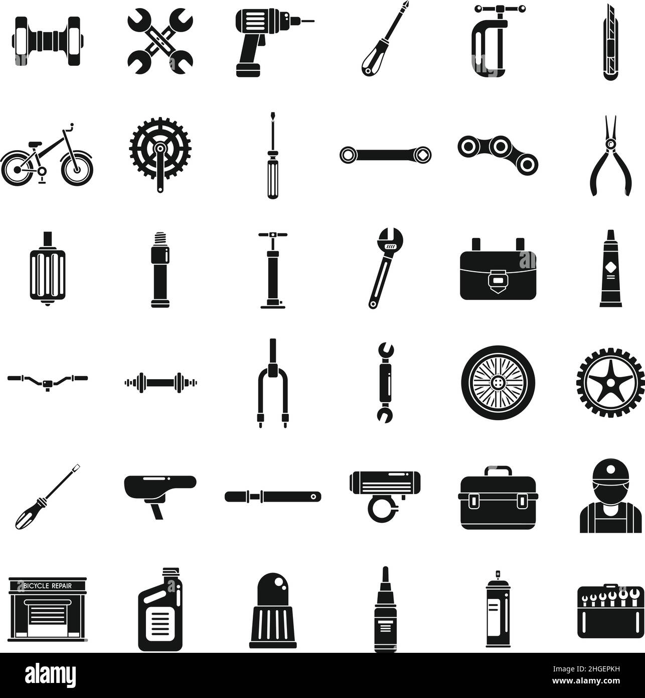 Air torque wrench Stock Vector Images - Alamy