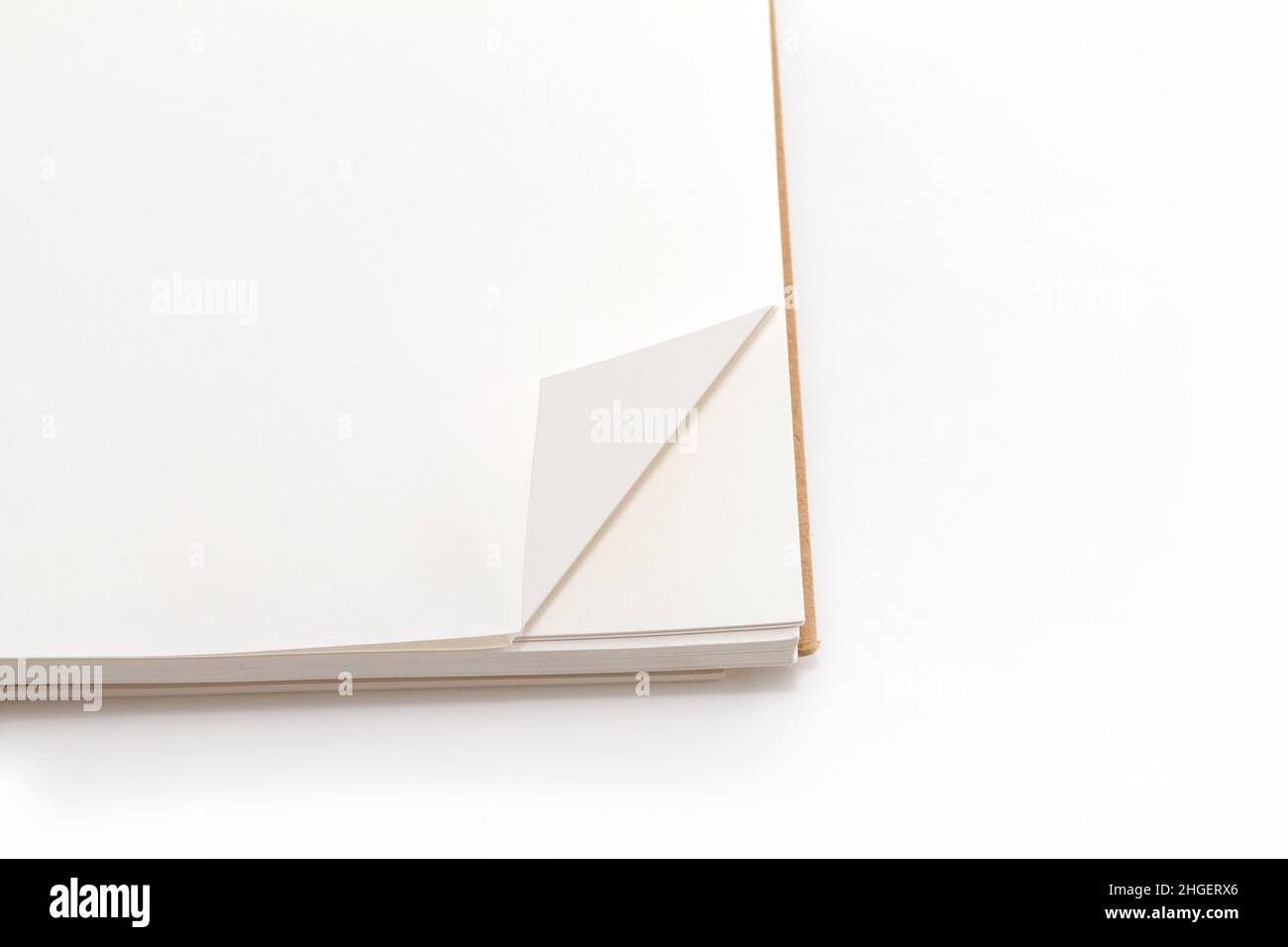 Corner of notebook hi-res stock photography and images - Alamy