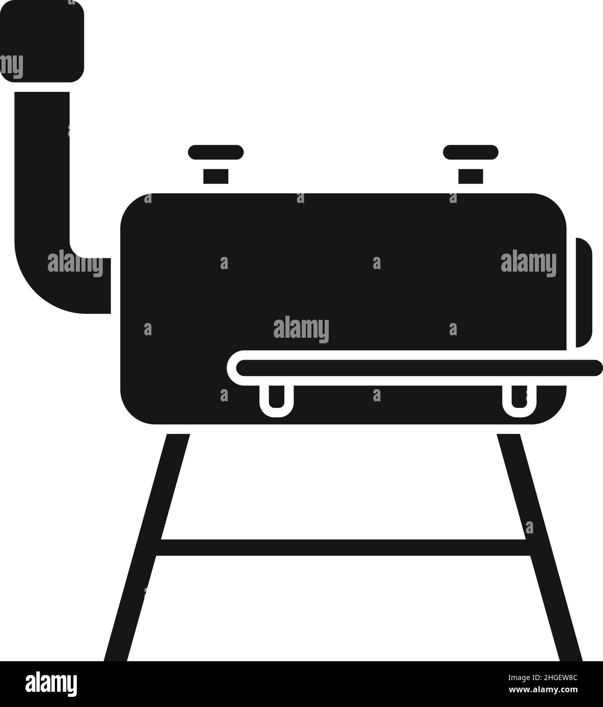 Bbq Smoker Silhouette