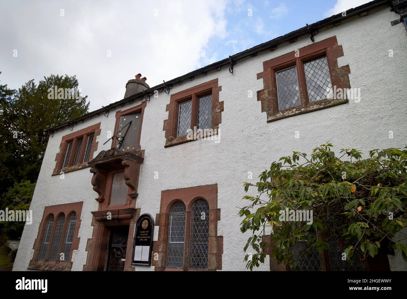 hawkshead grammar school hawkshead village lake district, cumbria ...
