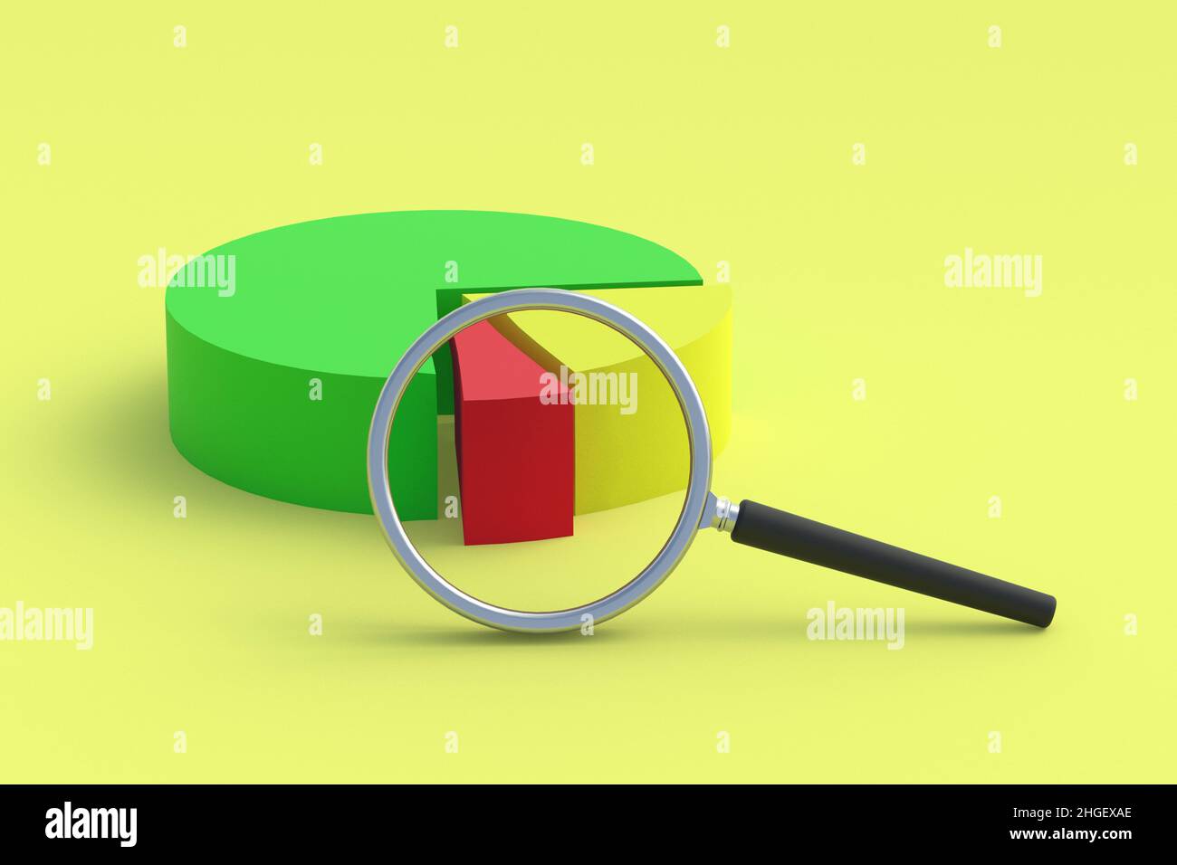 Magnifying glass circle infographic hi-res stock photography and images ...