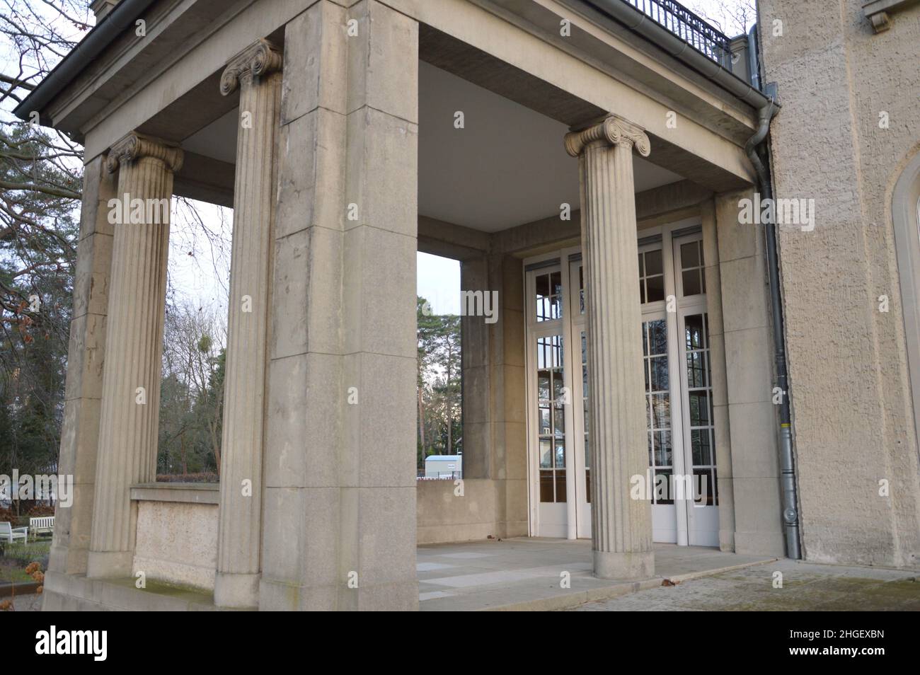 House of the Wannsee Conference in Wannsee, Berlin, Germany - January ...