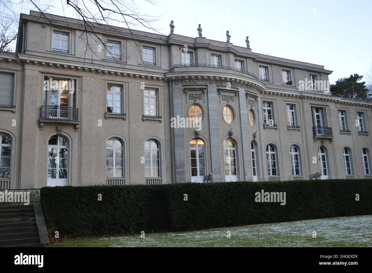 House of the Wannsee Conference in Wannsee, Berlin, Germany - January ...