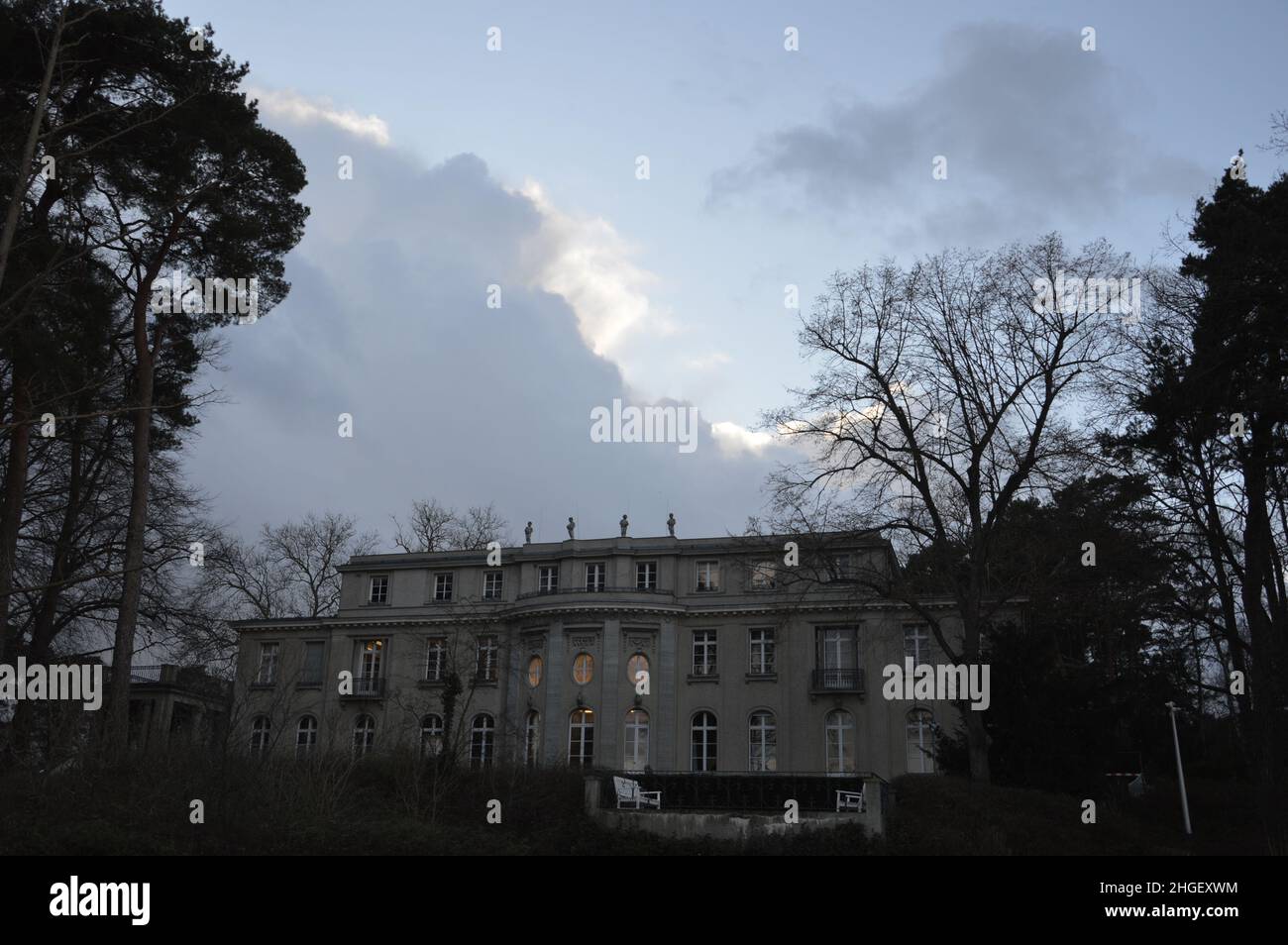 House of the Wannsee Conference in Wannsee, Berlin, Germany - January ...