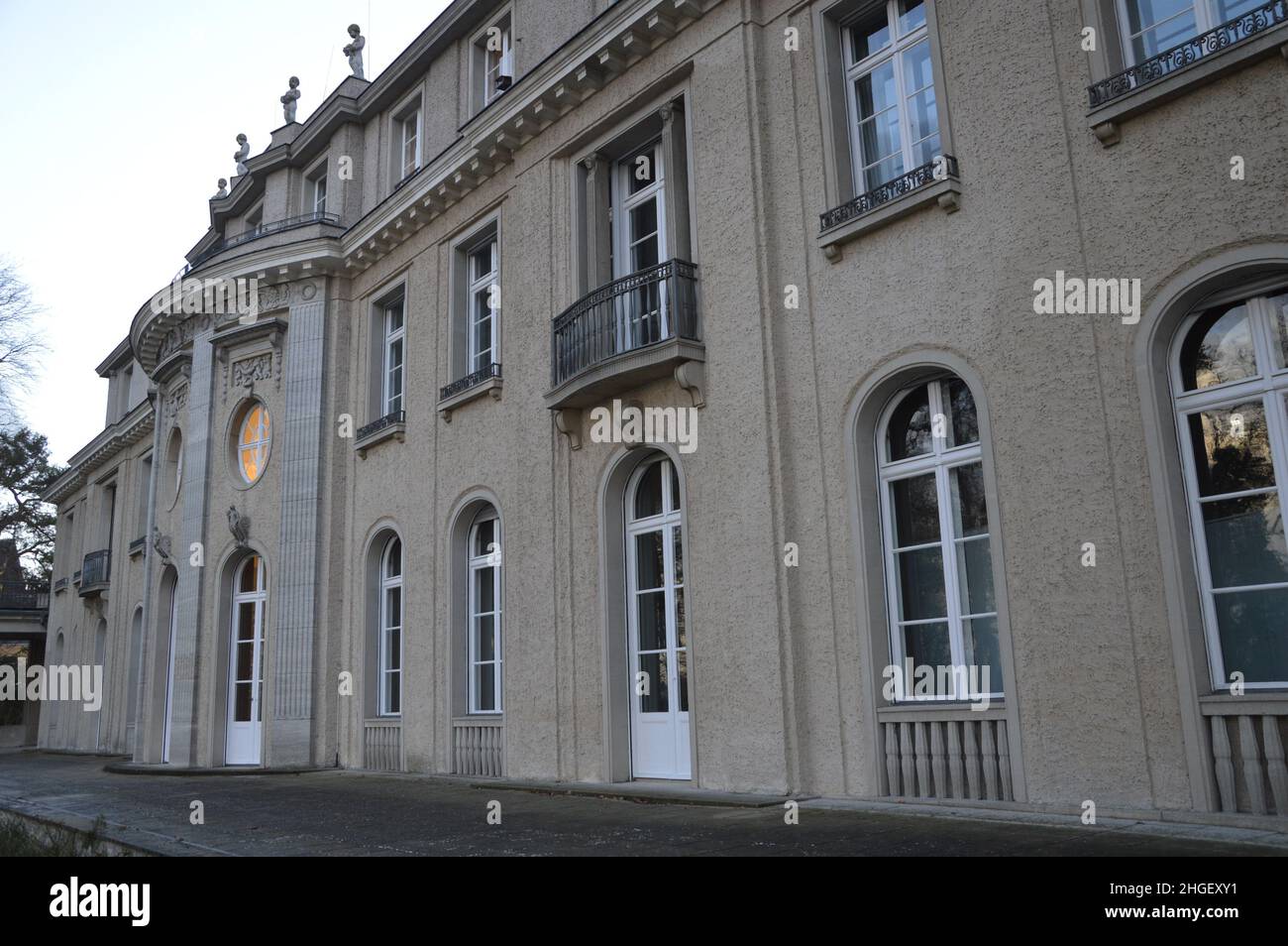 House of the Wannsee Conference in Wannsee, Berlin, Germany - January ...