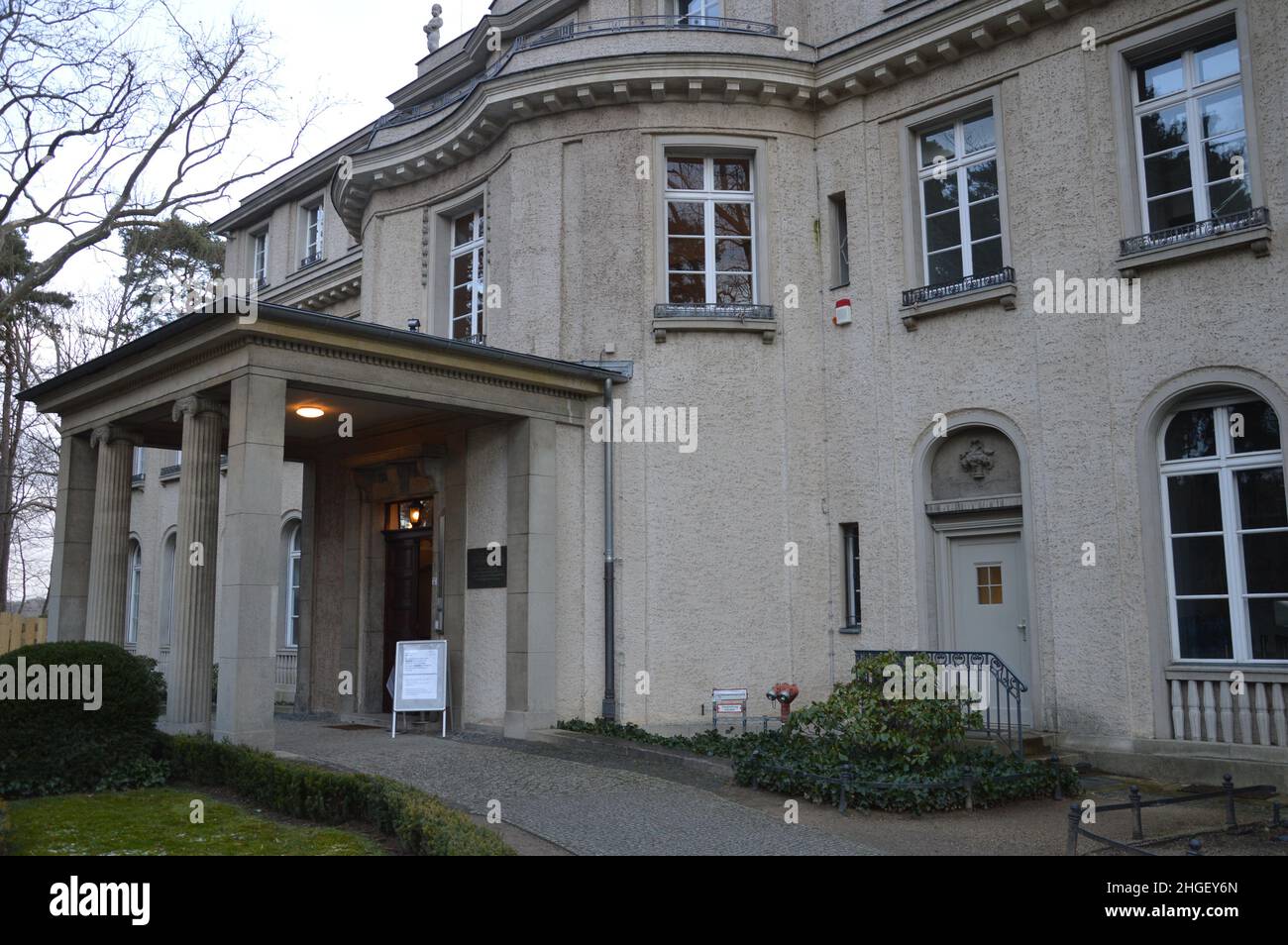 House of the Wannsee Conference in Wannsee, Berlin, Germany - January ...