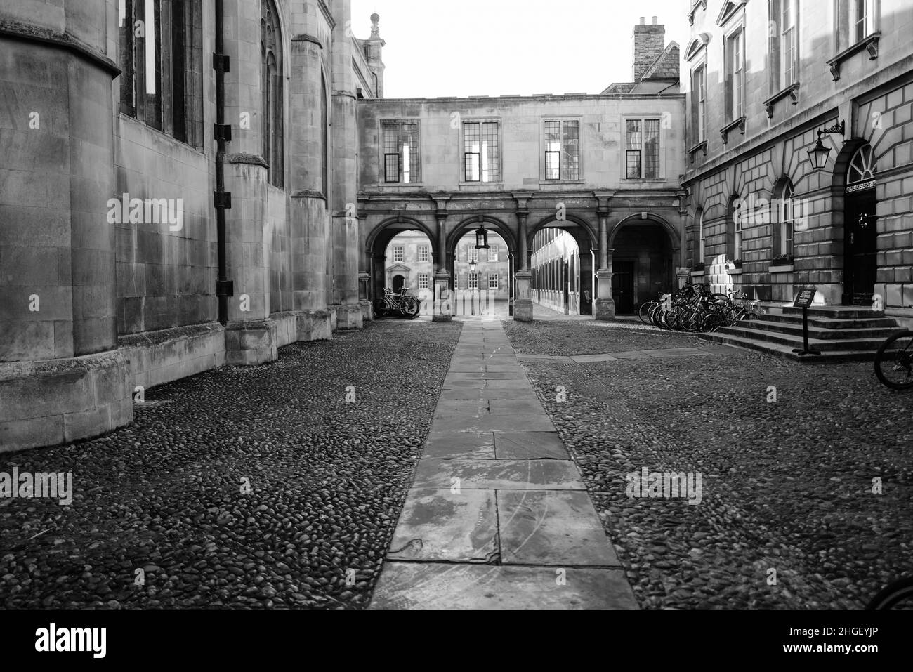 Kings college bridge Black and White Stock Photos & Images - Alamy