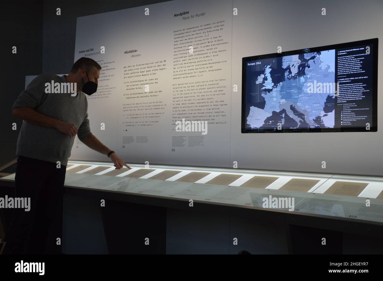 House of the Wannsee Conference in Wannsee, Berlin, Germany - January ...