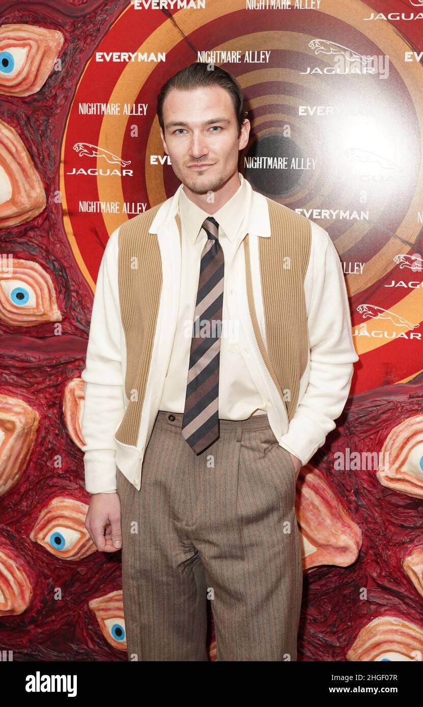 Scott Staniland at the Screen On The Green Everyman, in London, for an ...