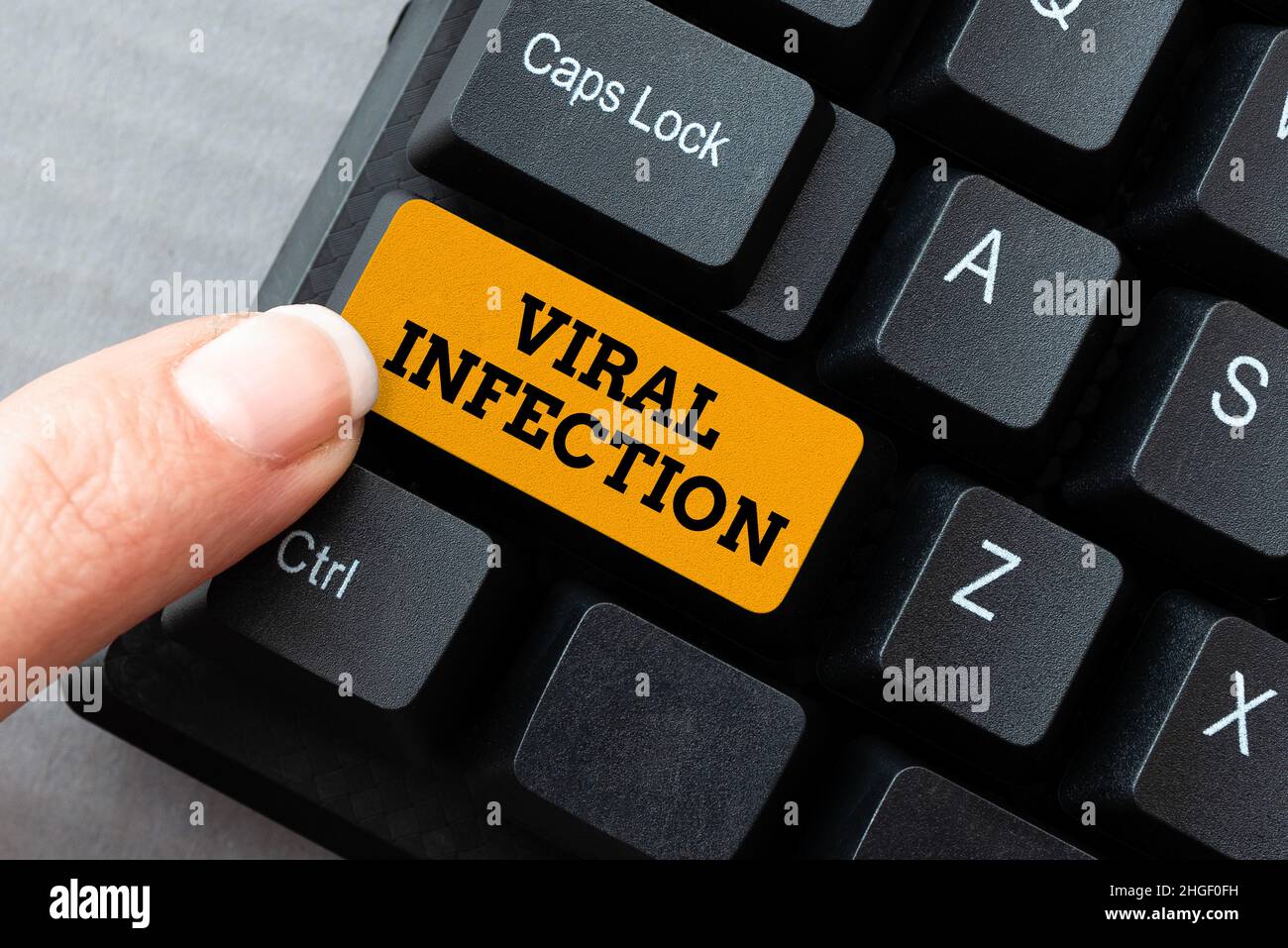 Text showing inspiration Viral Infection, Business approach Specific ...