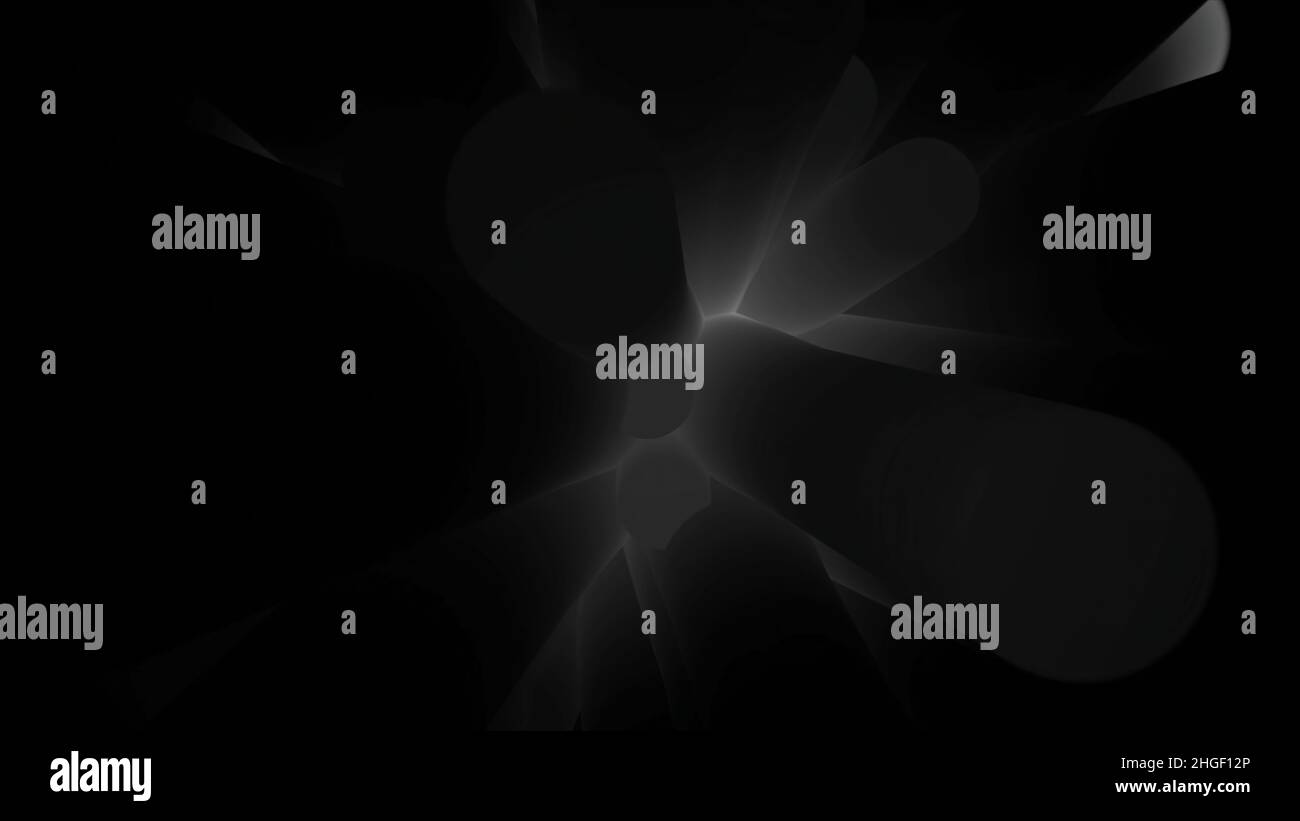 Defocused particle form abstract animated dark background. Abstract ...