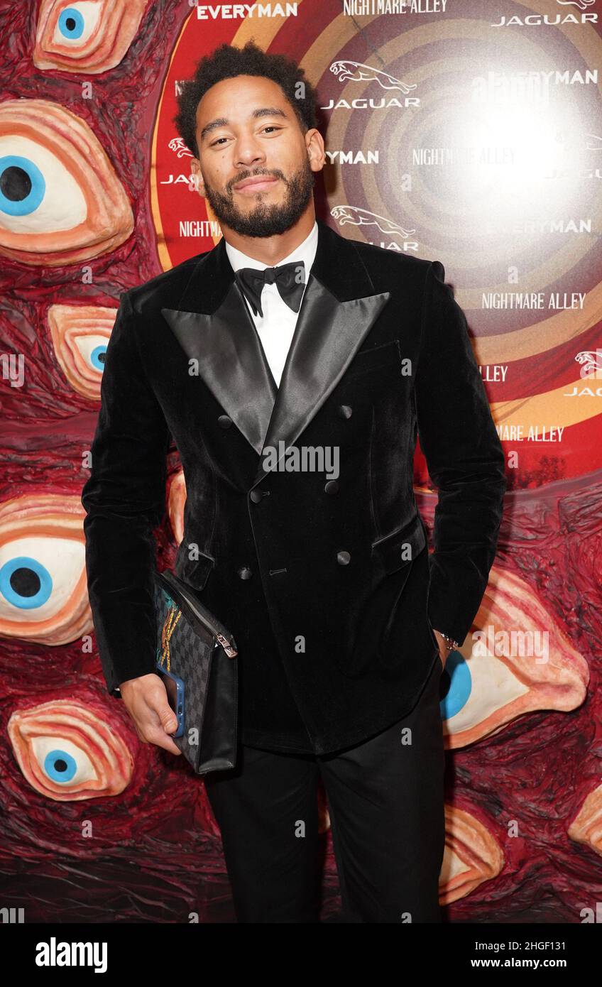 Josh Denzel at the Screen On The Green Everyman, in London, for an ...