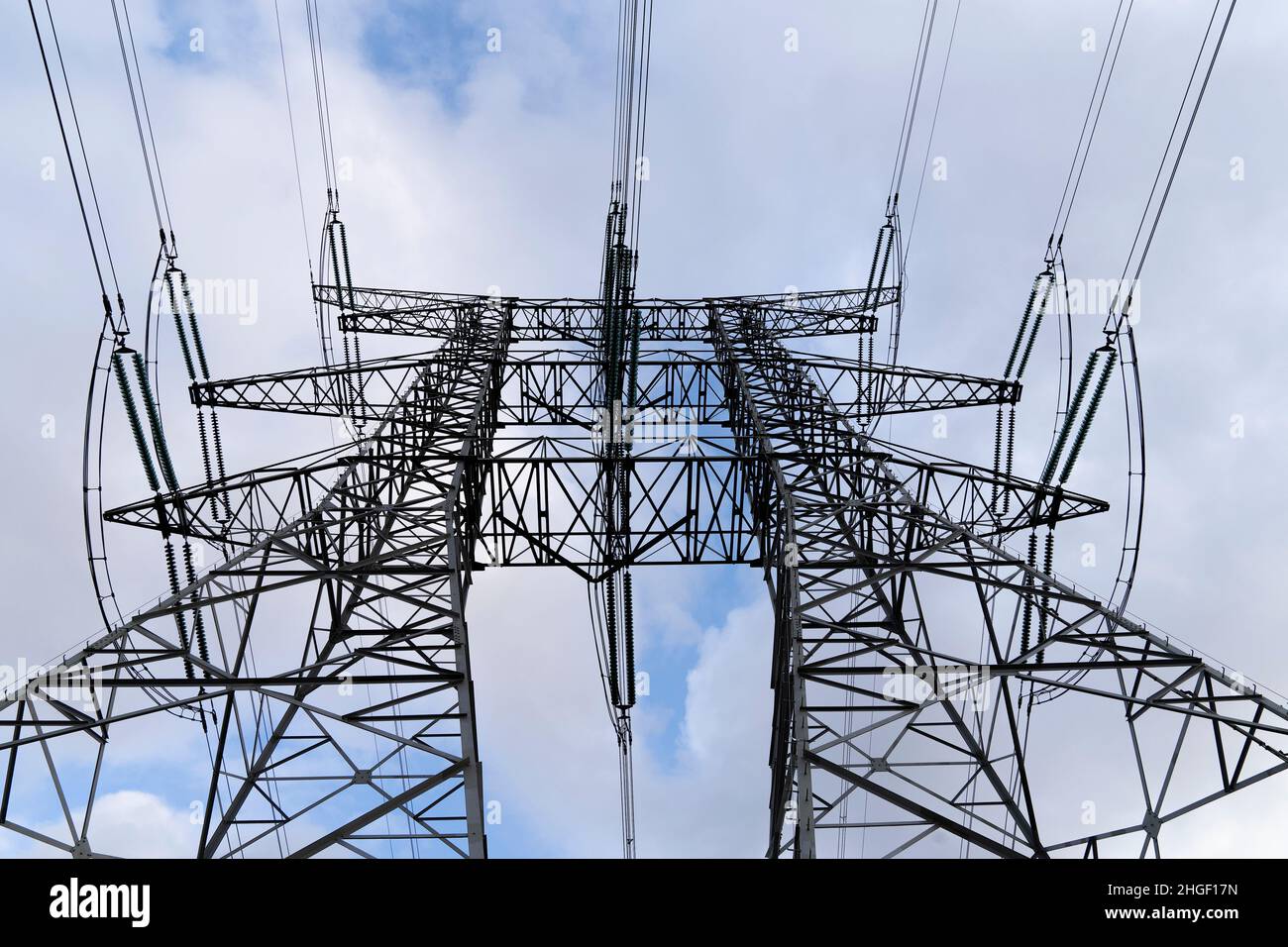 Powerline utility hi-res stock photography and images - Alamy