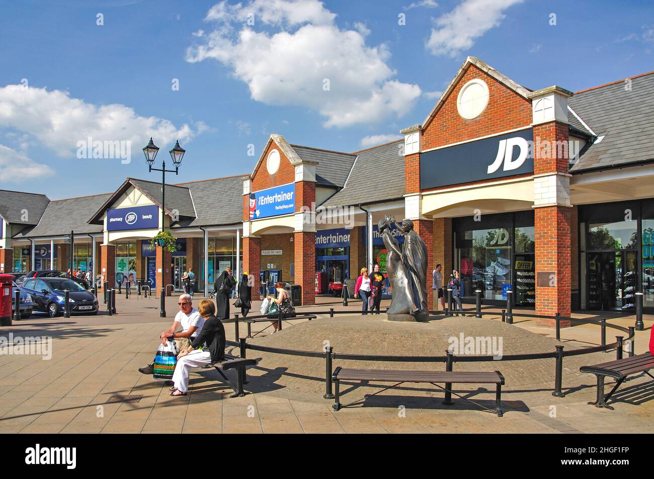 Two Rivers Shopping Centre, Staines-upon-Thames, Surrey, England ...