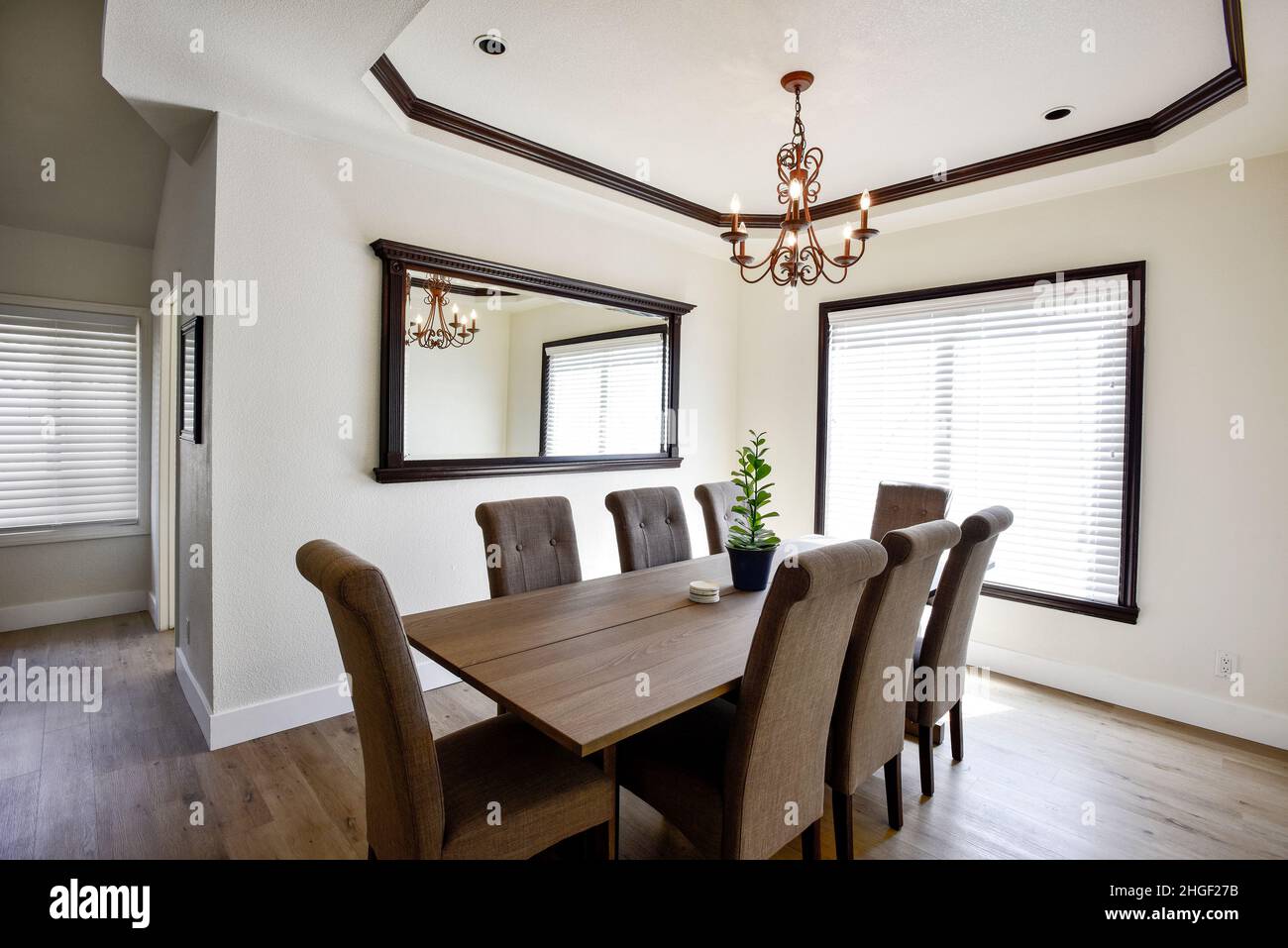 Residential home interior Stock Photo - Alamy