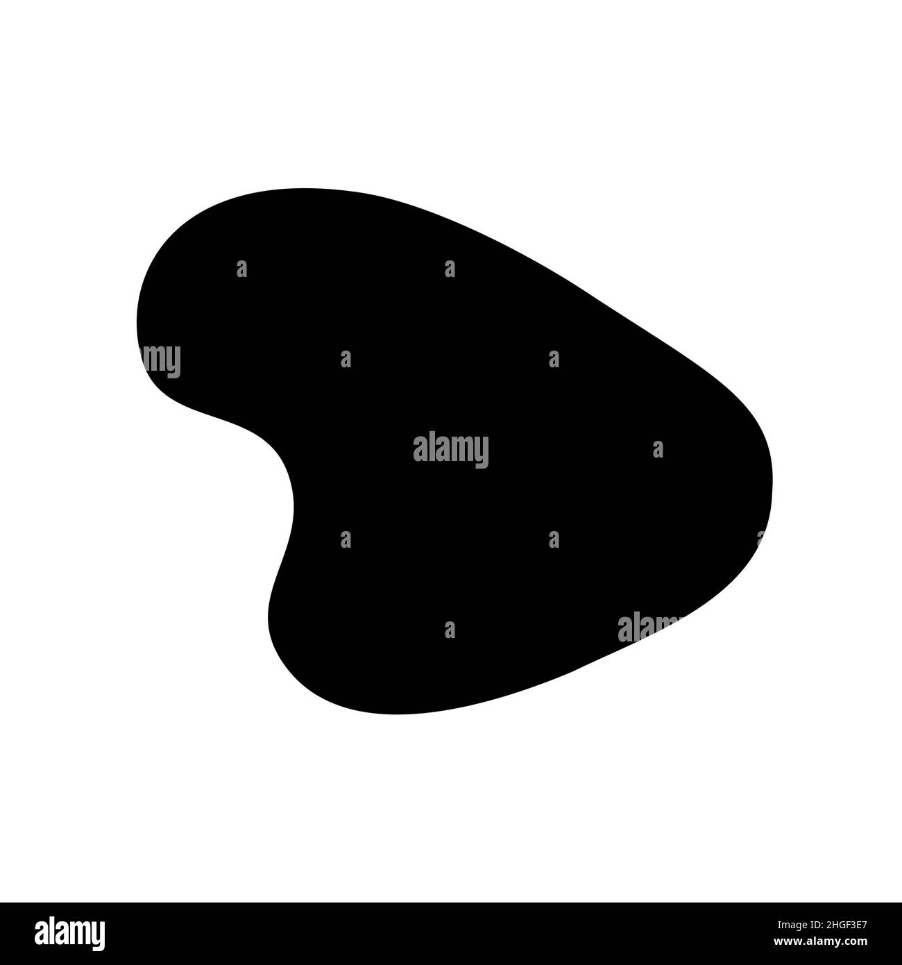 Abstract dynamic graphic element in modern style vector illustration ...