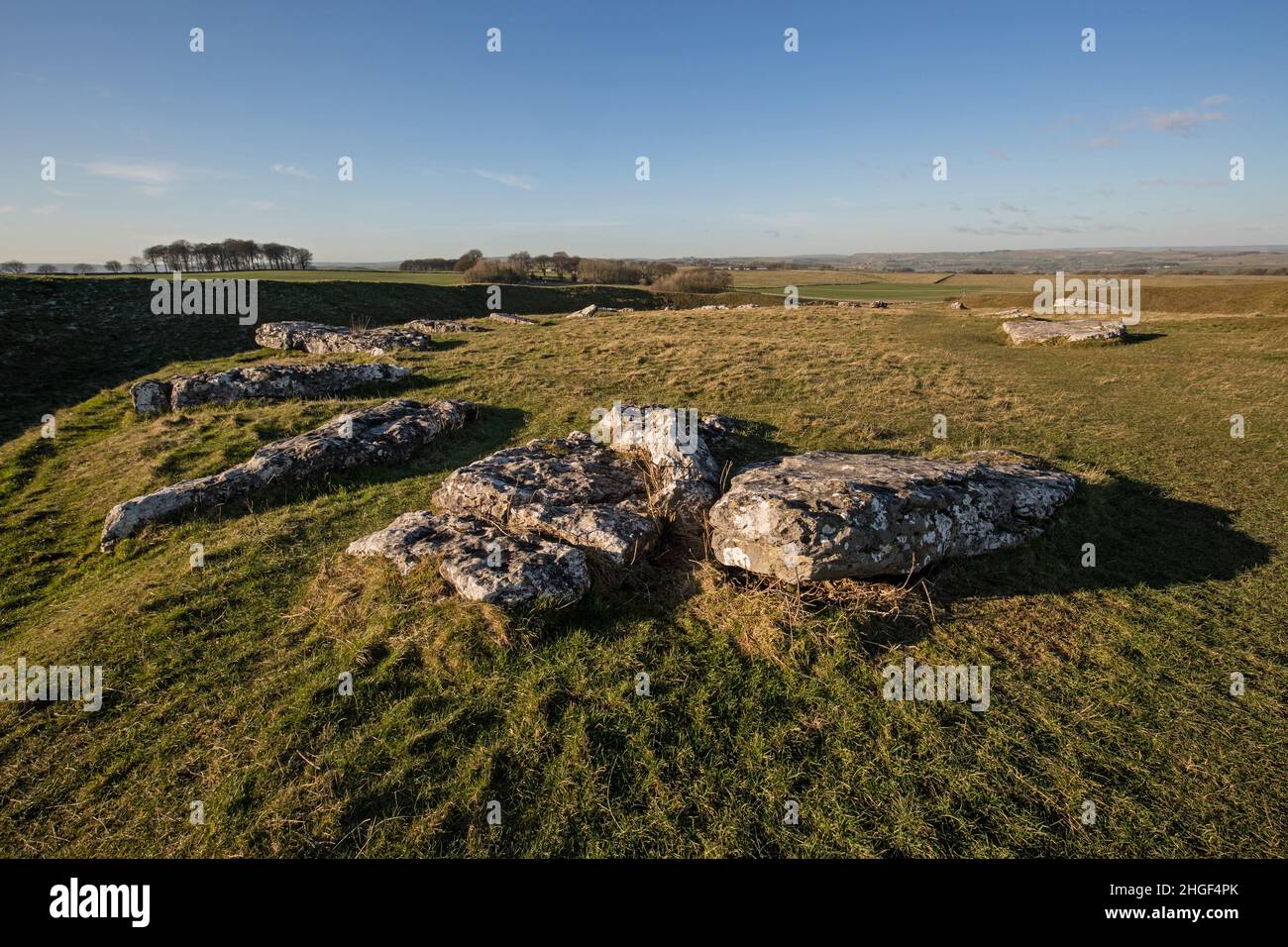 Neolithic low stone circle hi-res stock photography and images - Alamy