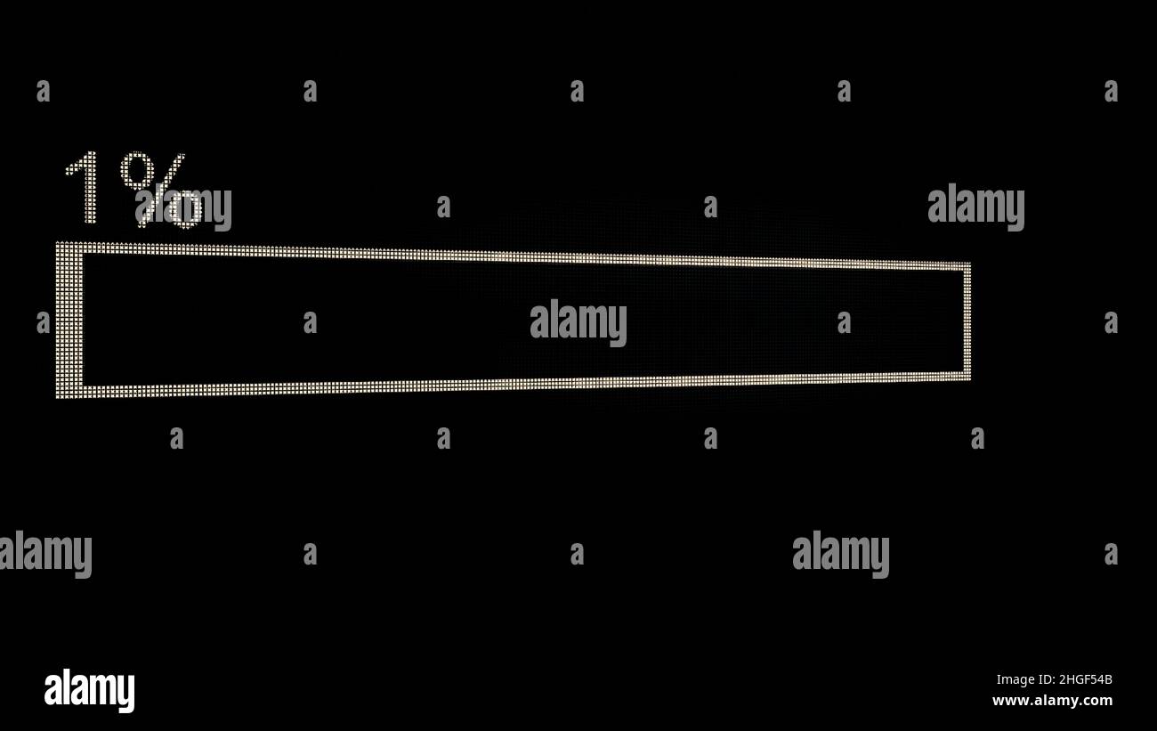 Progress bar. Illustration of uploading, downloading, transferring ...