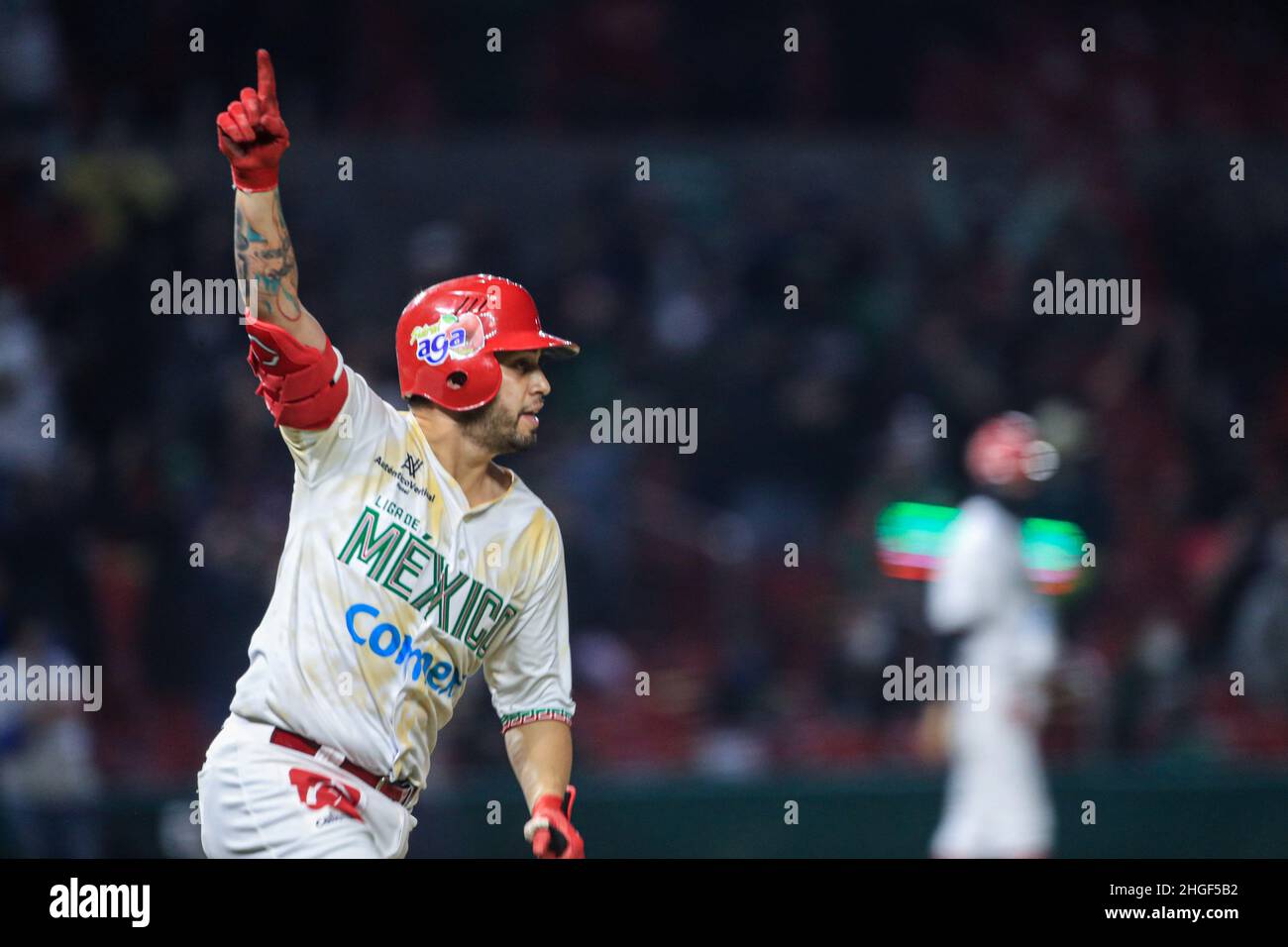 MAZATLAN, MEXICO - FEBRUARY 04: Juan Carlos Gamboa of Mexico, during ...