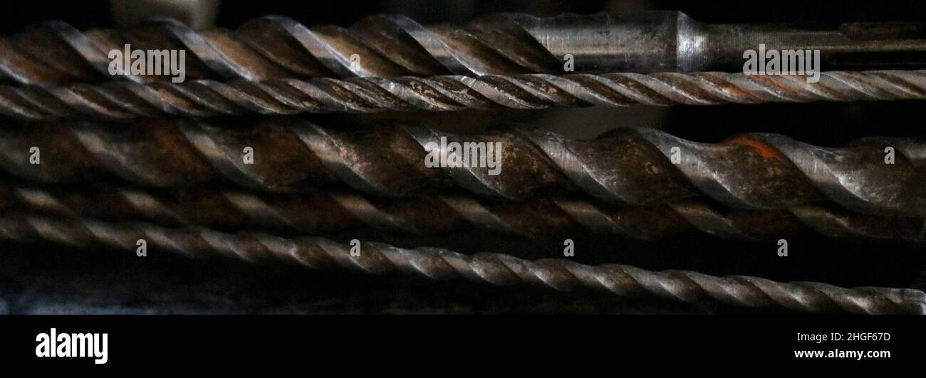 Drilling hard steel hi-res stock photography and images - Alamy