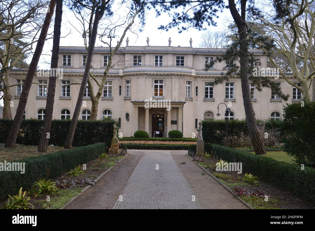 Berlin, Germany - January 20, 2022 - House of the Wannsee Conference in ...