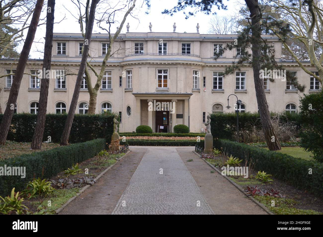Berlin, Germany - January 20, 2022 - House of the Wannsee Conference in ...