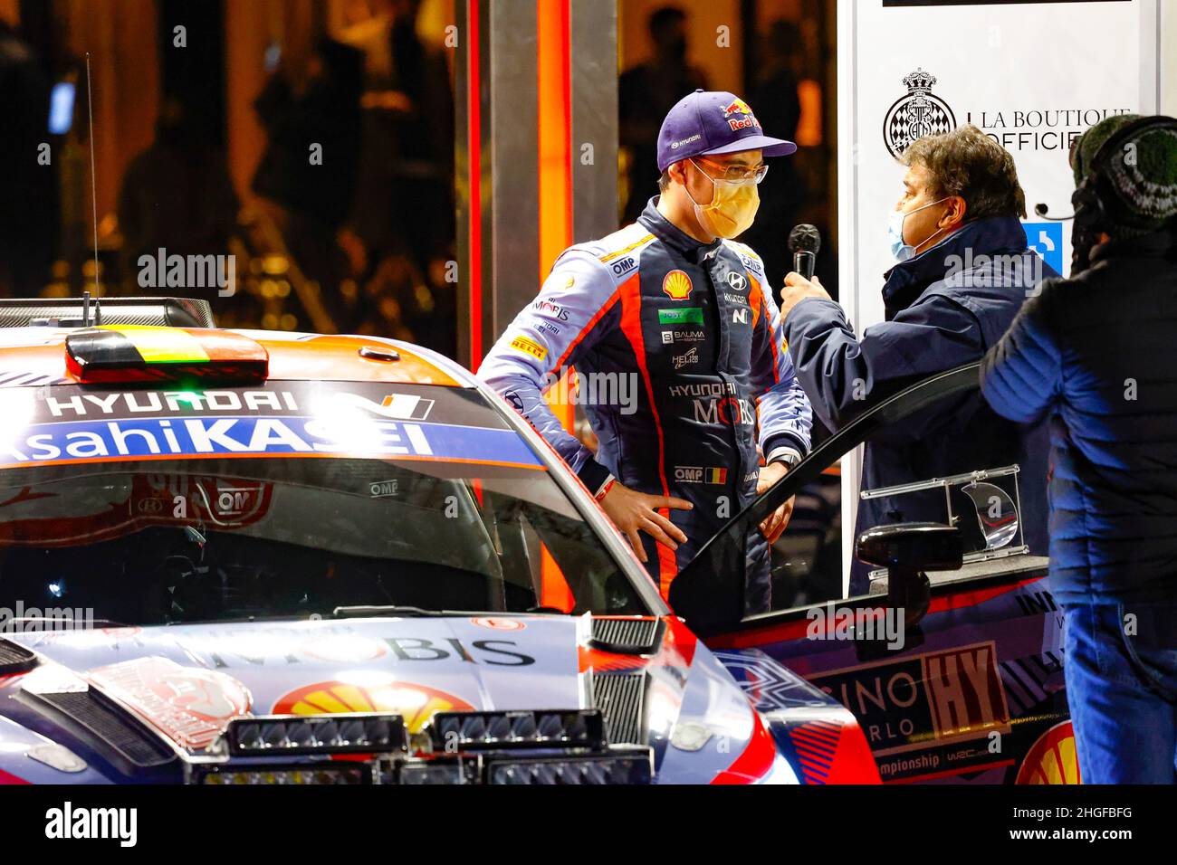 NEUVILLE Thierry (BEL), HYUNDAI SHELL MOBIS WORLD RALLY TEAM HYUNDAI ...