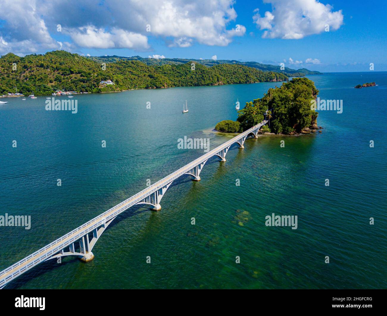 Samana Bridge - Dominican Republic Stock Photo - Alamy