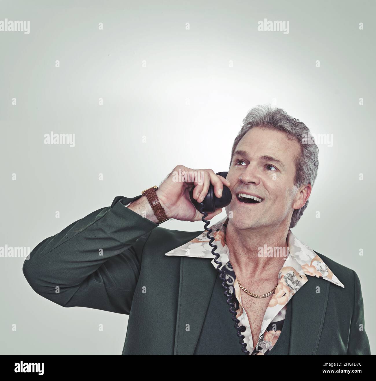 Vintage phone funky hi-res stock photography and images - Alamy