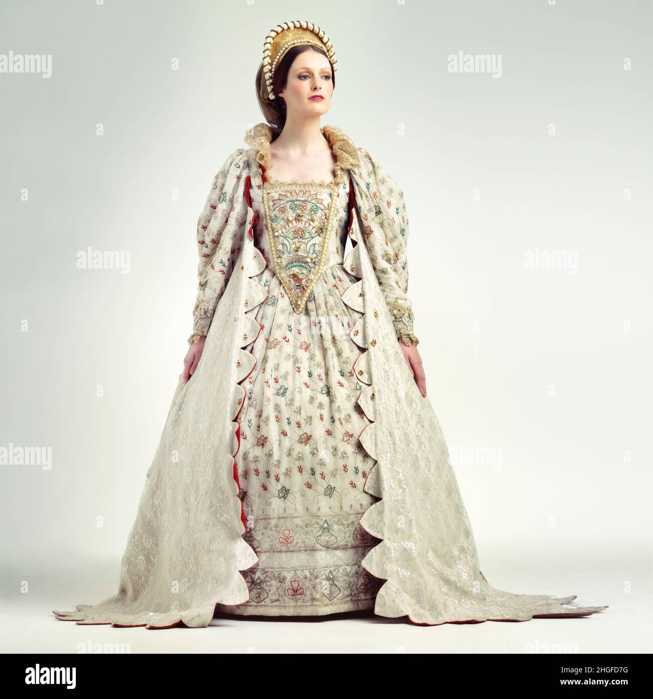 Royal dignity. Studio shot of beautiful young queen Stock Photo - Alamy