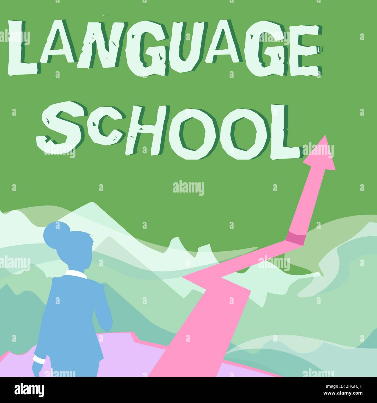 Students showing sign language hi-res stock photography and images - Alamy