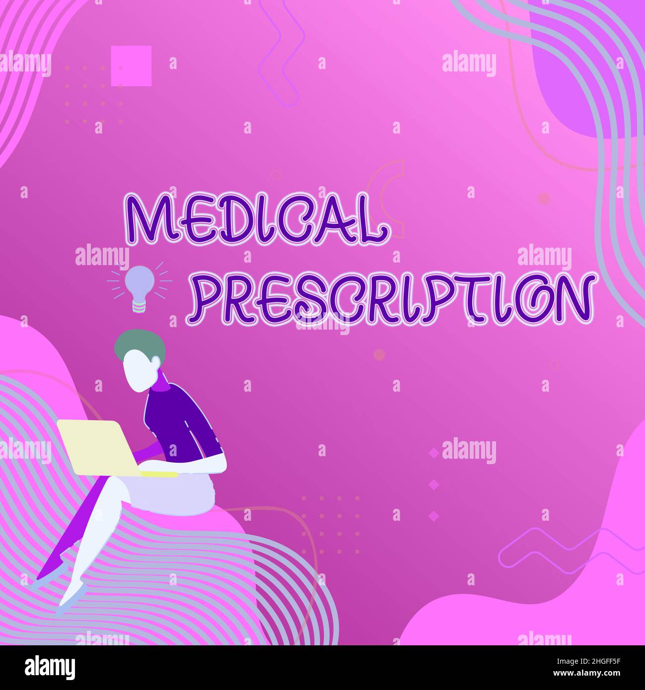 Text sign showing Medical Prescription, Business idea healthcare ...