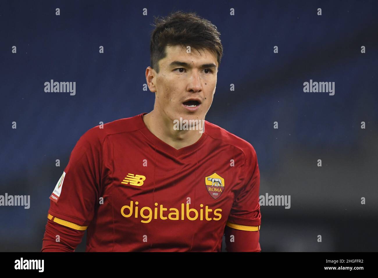 Rome, Italy. 20th Jan, 2022. Eldor Shomurodov of A.S. Roma during the ...