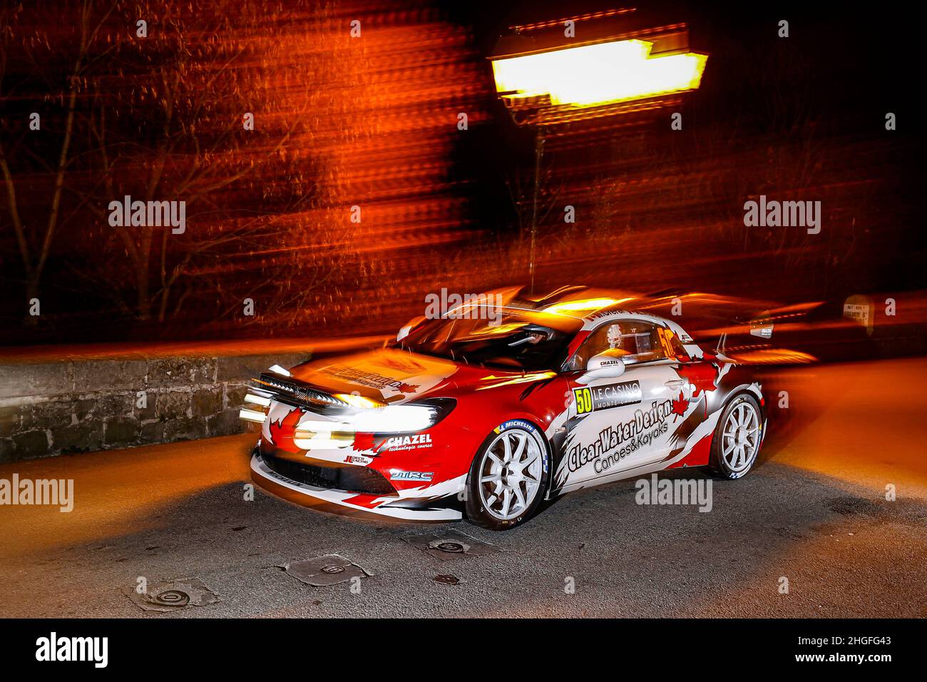 Monaco, France. 20th Jan, 2022. 50 Ian CRERAR (CAN), Elise RACETTE (CAN ...