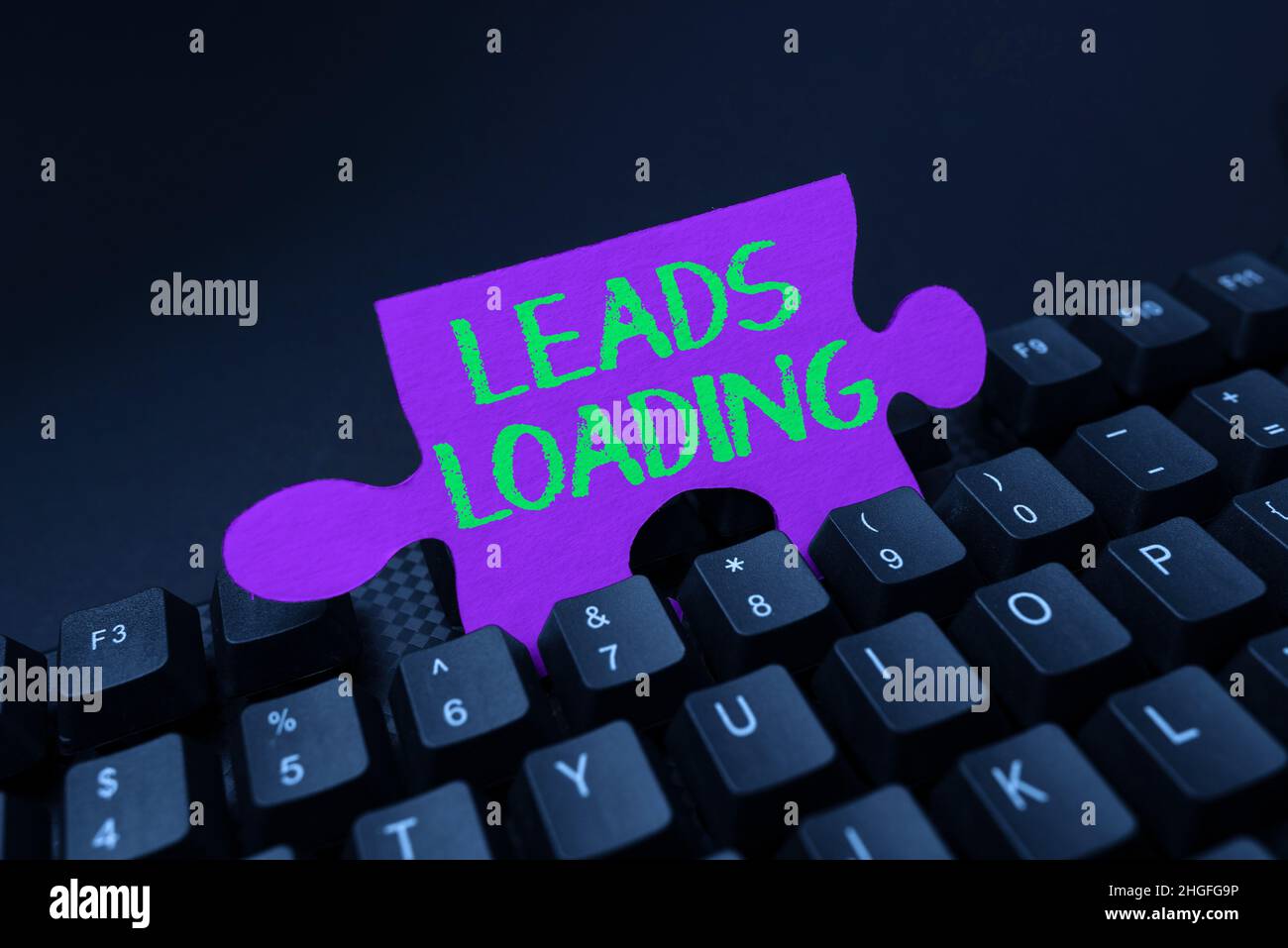 Text caption presenting Leads Loading, Business approach Initiating ... Text caption presenting Leads Loading, Business approach Initiating ...