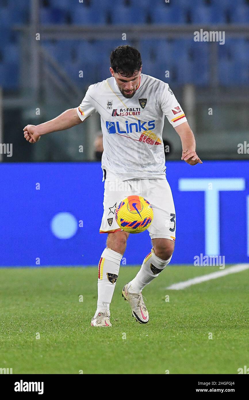 Stadio Olimpico, Rome, Italy. 20th Jan, 2022. Italian cup football ...