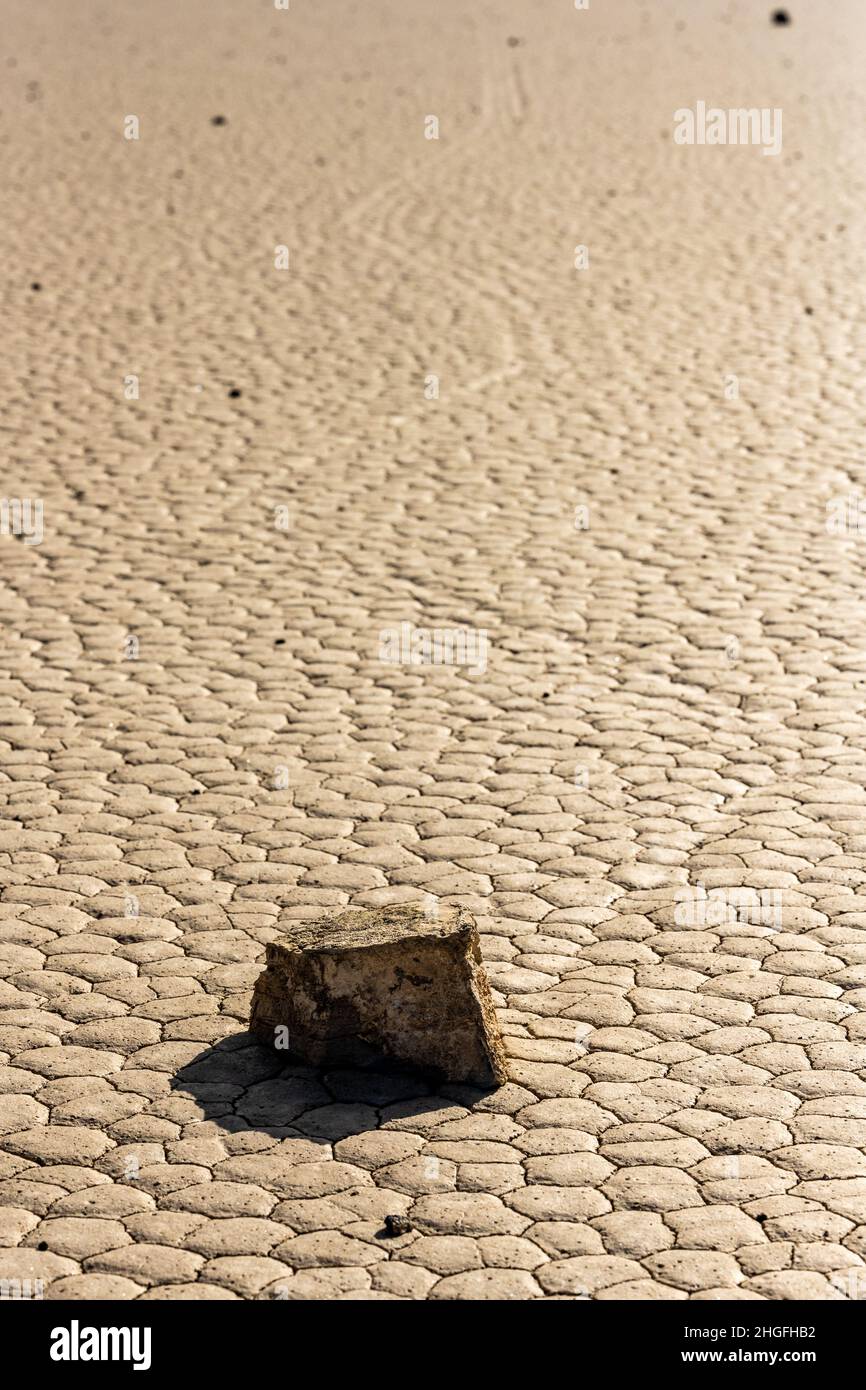 Sailing Stone With Faint Path Visible Fading Into The Distance in Death ...