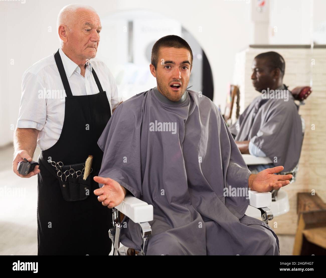 Confused client hi-res stock photography and images - Alamy