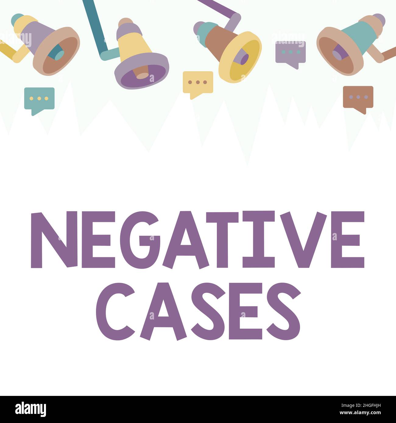 Inspiration showing sign Negative Cases, Business overview ...