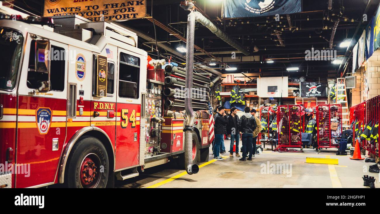 New York City Fire Department Stock Photo - Alamy
