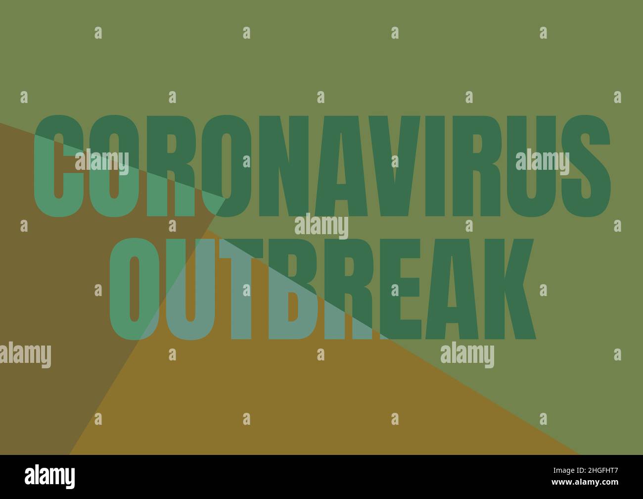 Text showing inspiration Coronavirus Outbreak, Conceptual photo ...