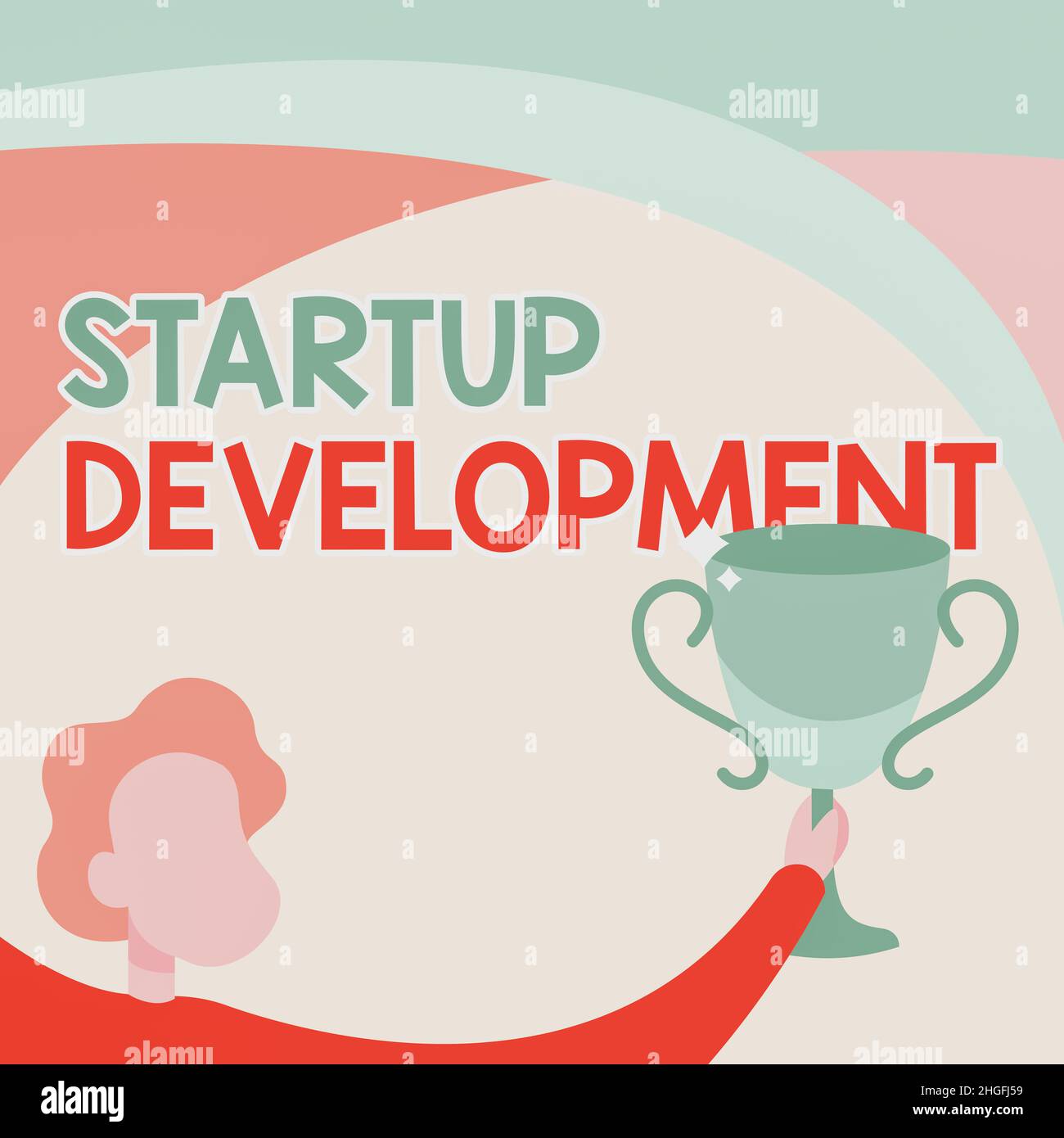 Sign displaying Startup Development, Business approach developing idea ...