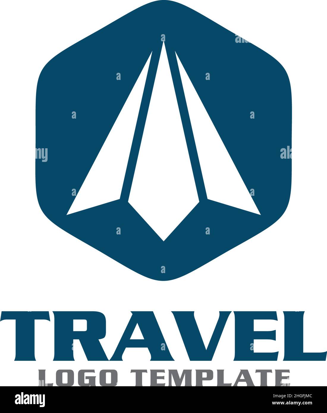Travel company logo design vector template Stock Vector Image & Art - Alamy
